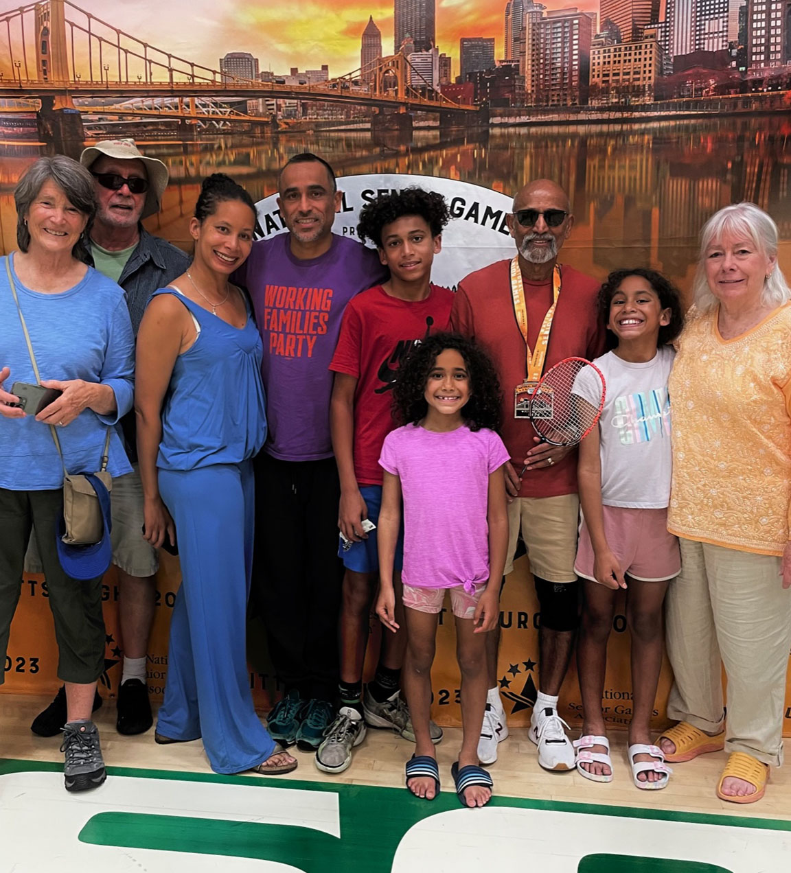 Sam is Keeping Sports in the Fam – National Senior Games Association